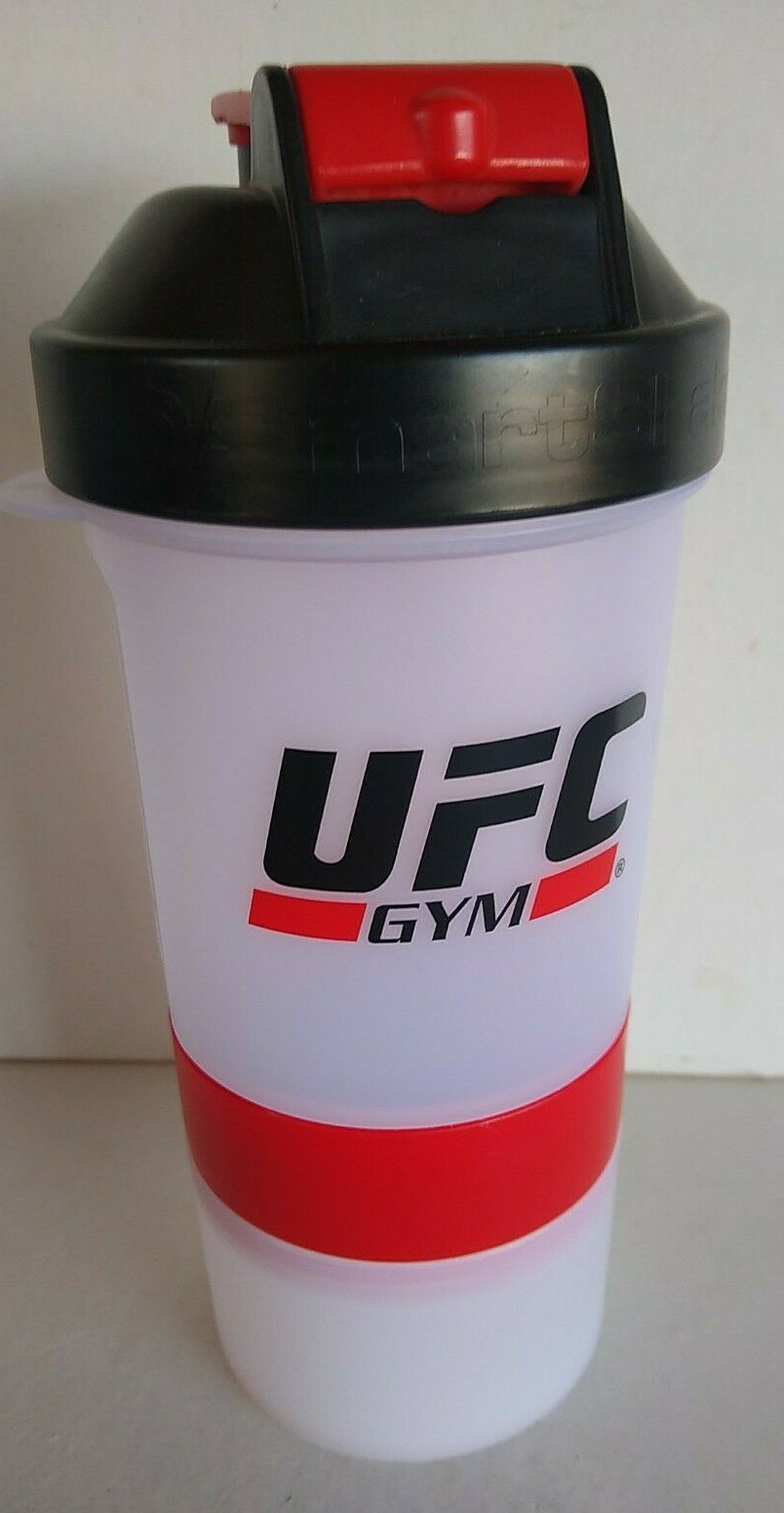 UFC Gym Shaker Cup Mixer Bottle SmartShake 20oz "SOLD OUT" Red Black | eBay