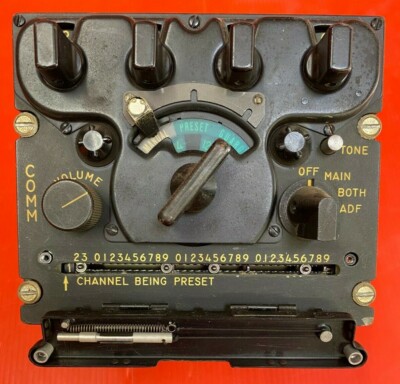 C-1057/ARC-34 RADIO SET CONTROL FOR AN/ARC-34 UHF AIRCRAFT RADIO ...