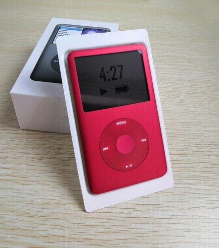 Red Apple iPod Classic 7th Generation 160GB MP4 Music Player - New ...