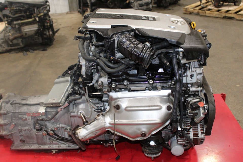 JDM 2009-2013 NISSAN 370Z VQ37HR 3.7L VVEL ENGINE INFINITI G37 RWD ...