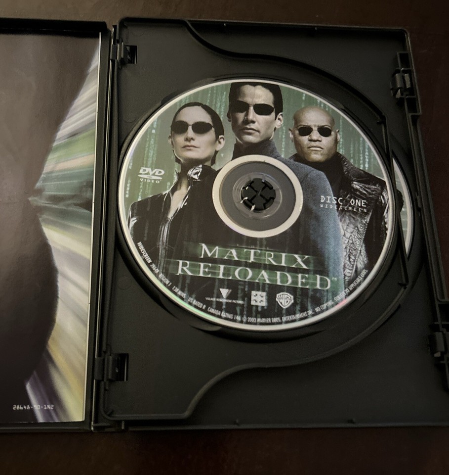 The Matrix Reloaded (DVD, 2003) 85392864829 | eBay