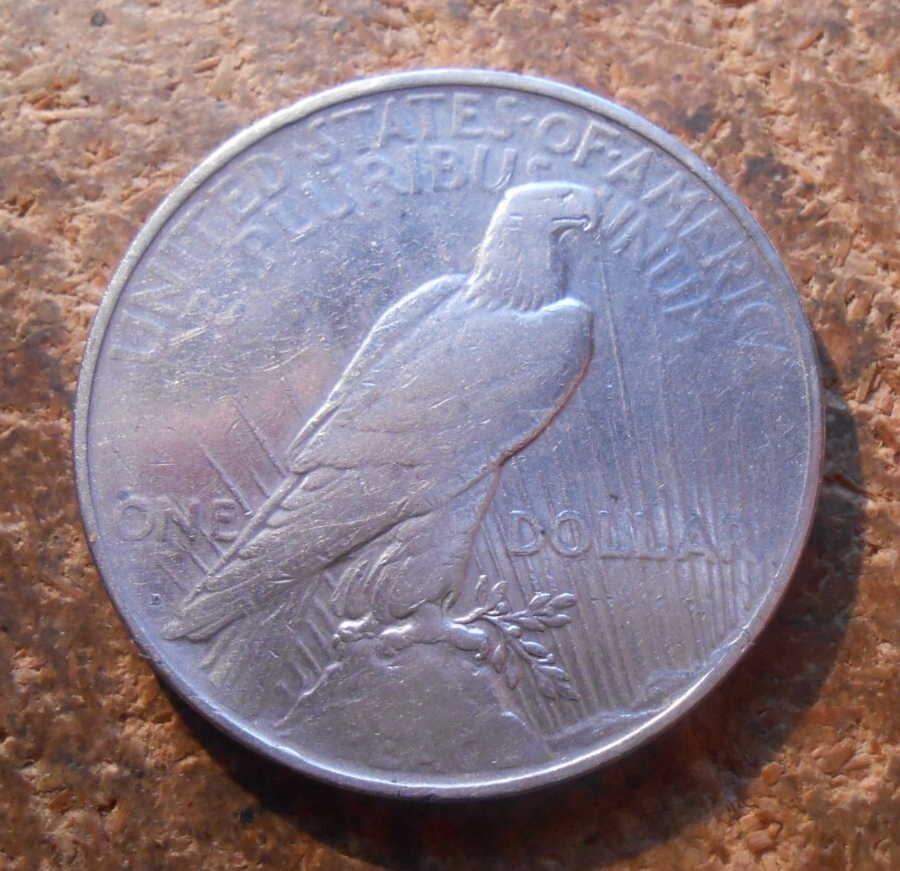 1927-D PEACE SILVER DOLLAR NICE VERY FINE COIN #1 FREE SHIPPING | eBay