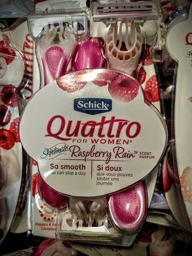 15 razors - 5 packs of 3 Schick Quattro Disposable Razors 4-Ultra Thin ...