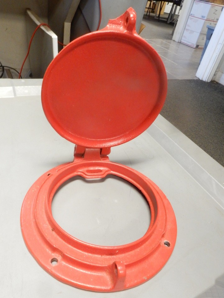 Vintage Original Magnolene Cast Iron Oil Dispenser Lubester Lid Assy ...