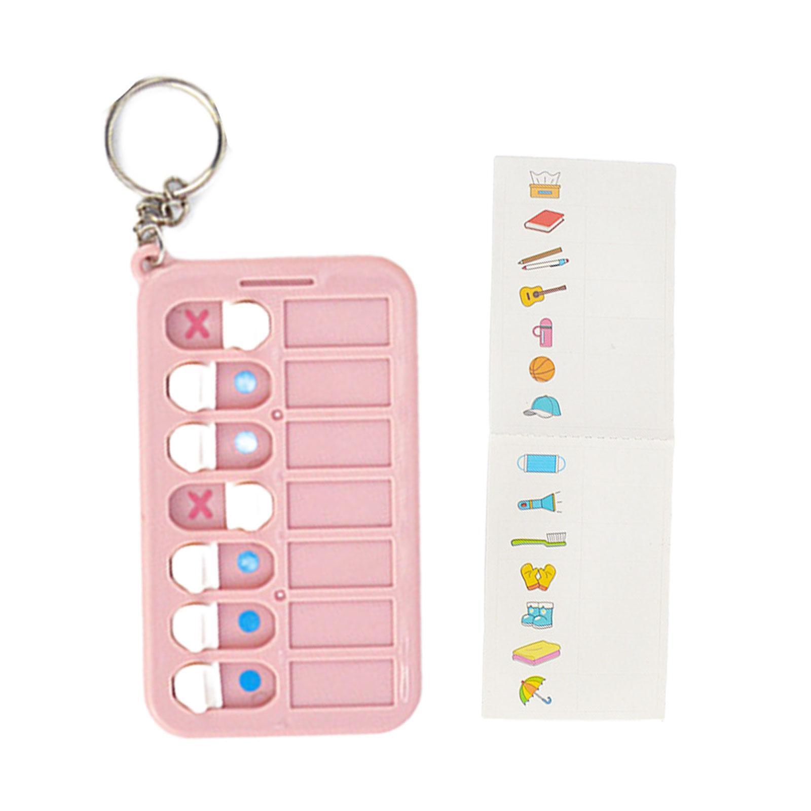 Memo Board Keychain Chore Chart Keychain for Handbag Purse Accessories ...