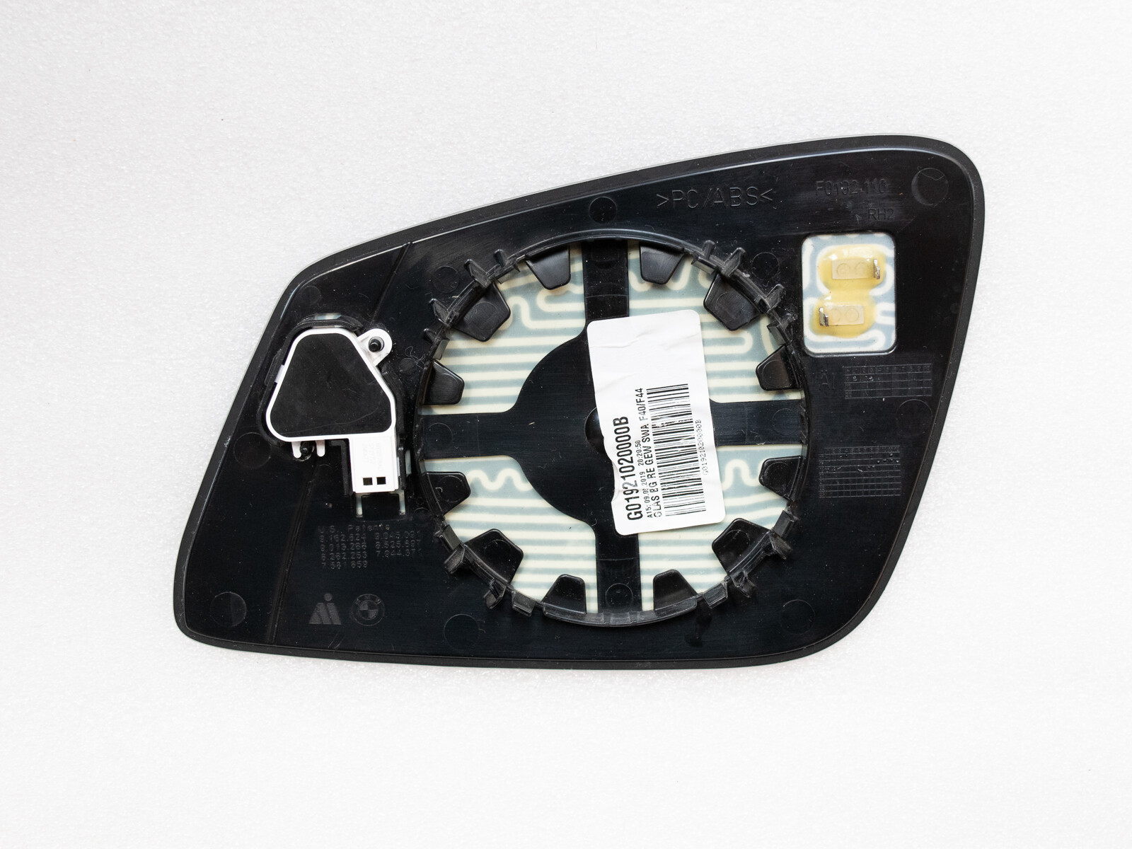 19-25 OEM BMW 1 F40 2 F44 RIGHT side HEATED MIRROR GLASS BLIND SPOT R ...