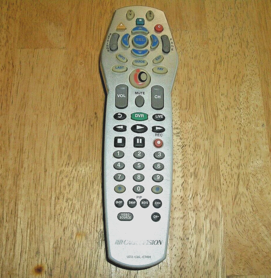 Old Cablevision Remote Old Cablevision Remote
