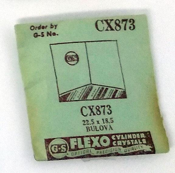 Vintage NOS G-S Crystal CX873 for BULOVA* 22.5 x 18.5 mm | eBay