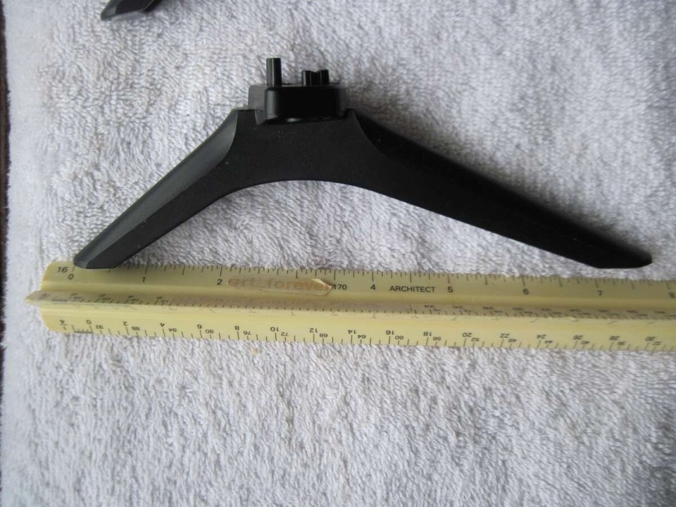 Small Tv Feet Television Stand Support Mount Rubber Pad Grippers Anti ...