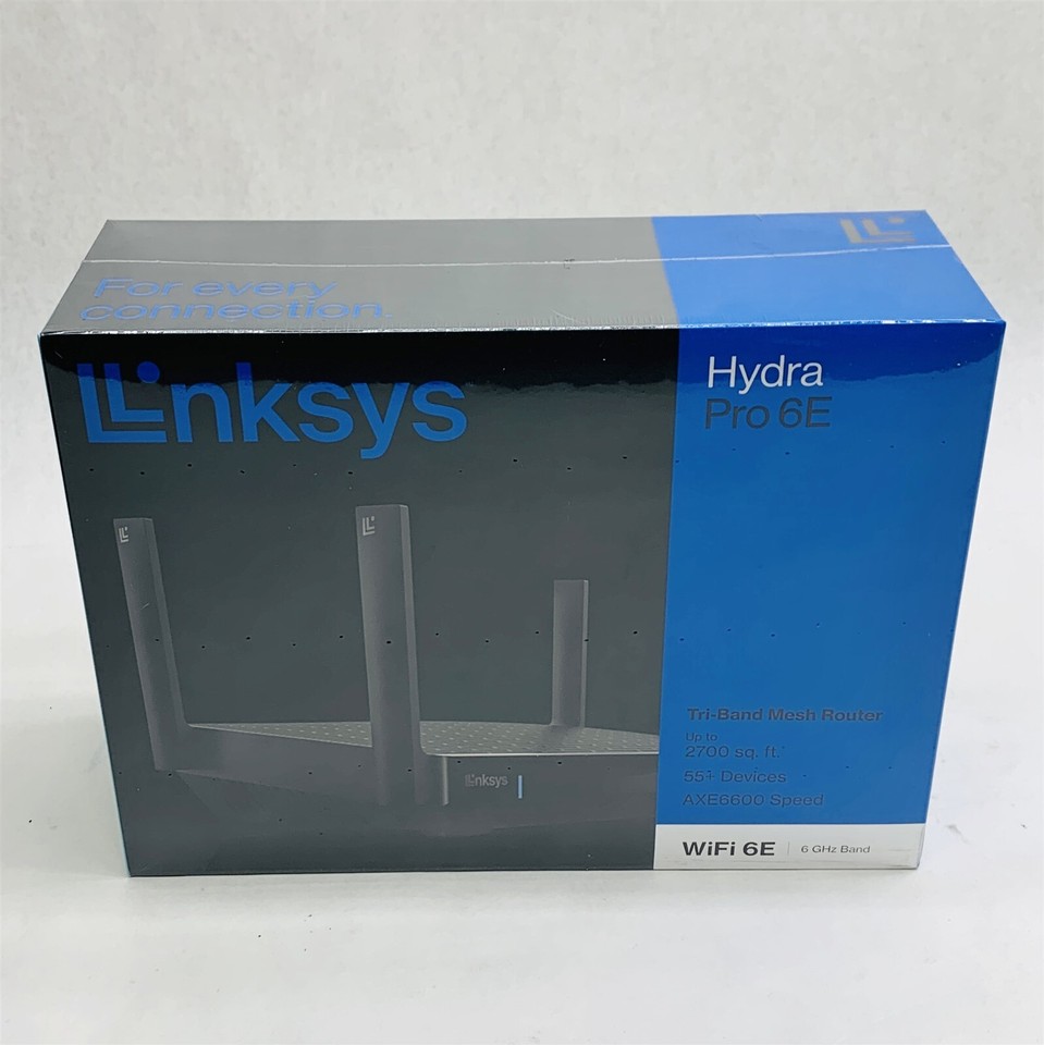 Linksys MR7500-EU Hydra Pro Tri-Band Mesh Router WiFi 6E *European ...