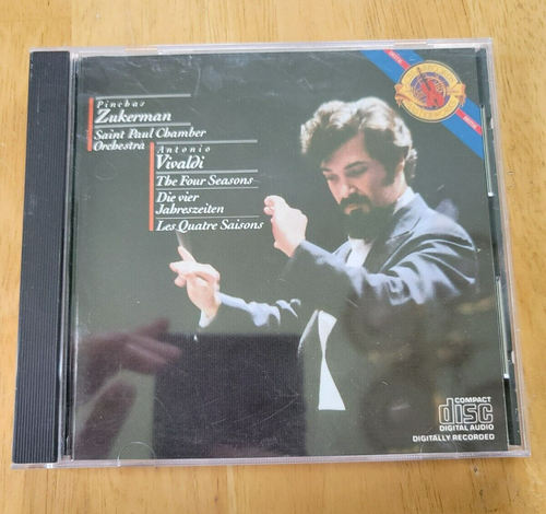 Vivaldi "The Four Seasons" Music CD Zukerman & St. Paul Chamber ...