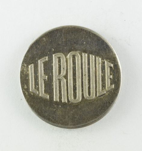 1870's-80's French Le Roule Company Employee Uniform Button L5B | eBay