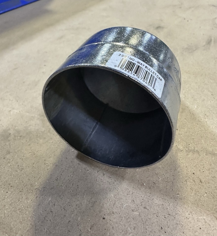 Chain Link Fence 2-3/8” One Way Bullet Post Cap (Aluminum) 3 Pieces | eBay