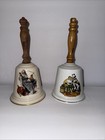 Two-Vintage Norman Rockwell Bells Fine China with Wooden Handle | eBay UK