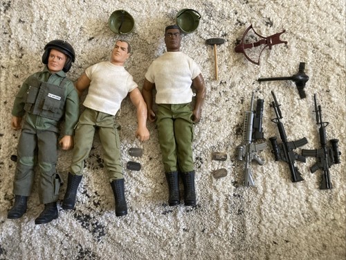 3 GI JOE 1992 12 INCH ACTION FIGURES ( JOINTED ELBOWS AND KNEES) and ...
