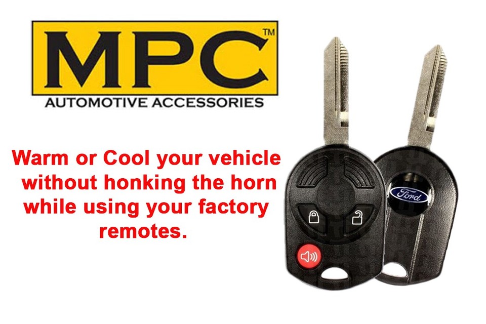 OEM Remote Activated Remote Start Kit w/Keyless Entry For 2011-2014 ...