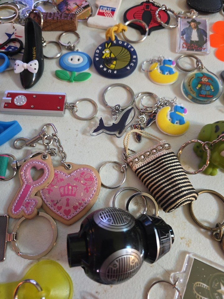 Large Lot Of Collectible Keychains Travel Names Toys Etc 60+ Designs | eBay