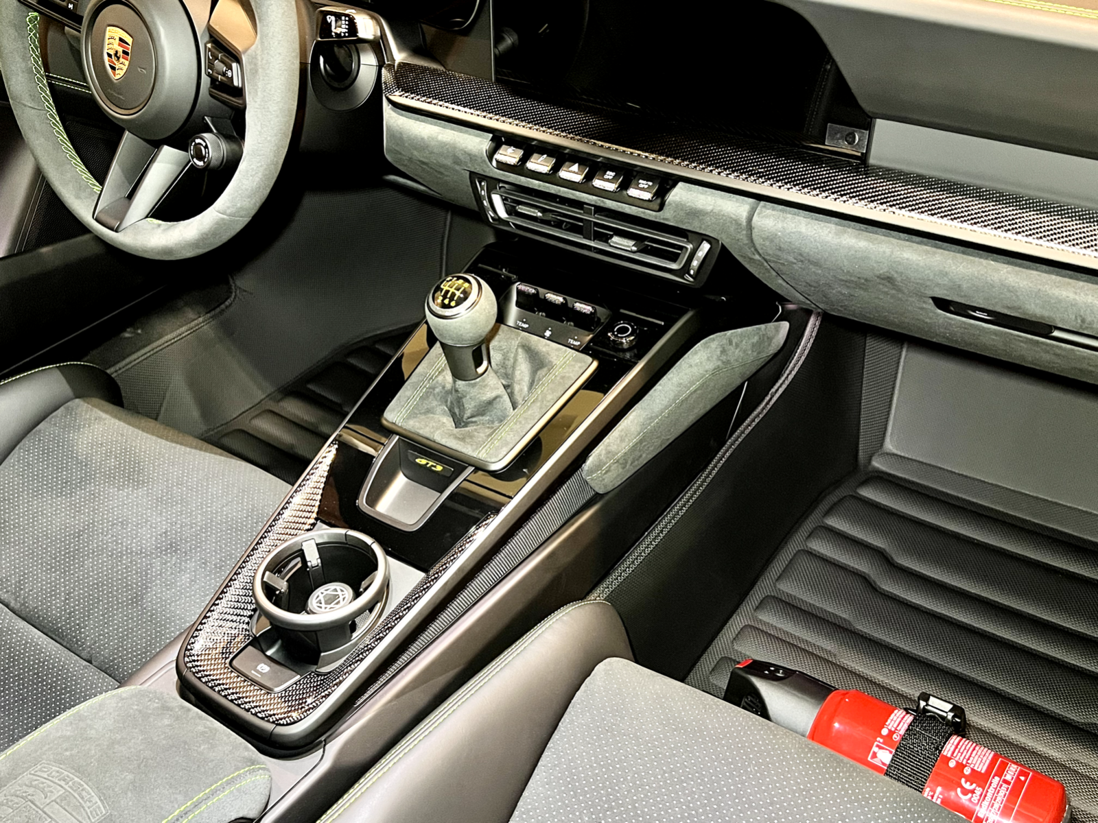 Porsche 992 Bespoke Rich Leather Like Floor Mats Form Fitted for ...