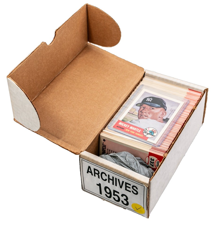 1991 Topps Archives 1953 Baseball Reprint Complete Set (337) Mantle ...