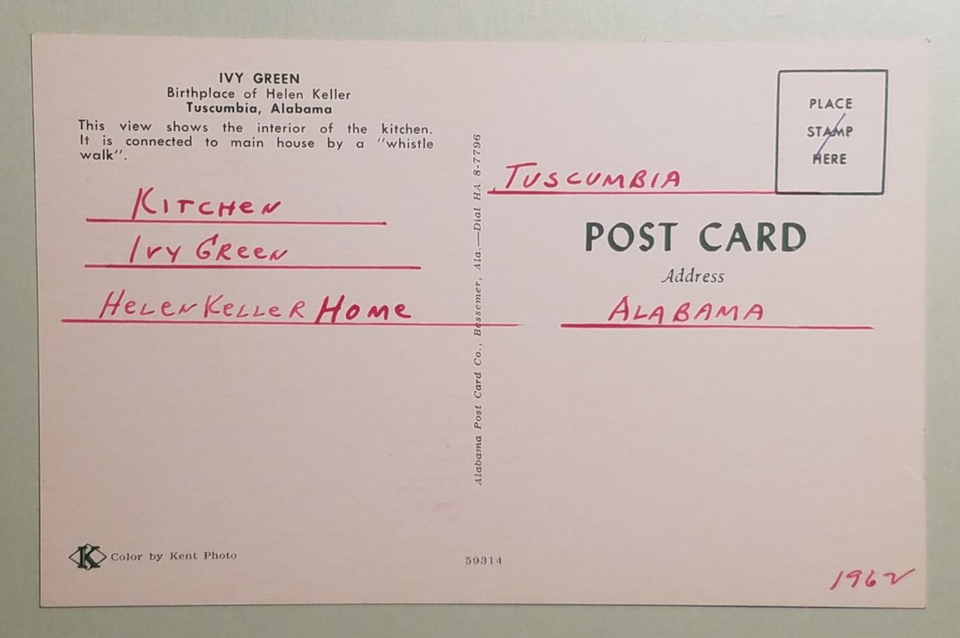 Kitchen - Ivy Green - Birthplace of Helen Keller - Tuscumbia, Alabama ...