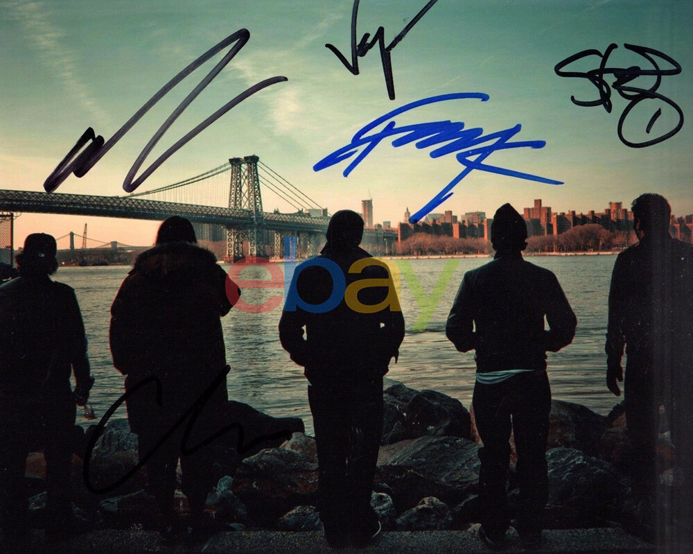 Chino Moreno x5 Band DEFTONES Signed Autograph 8x10 Photo reprint | eBay