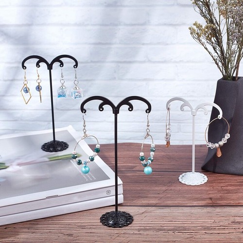 6Pcs Iron Earring Stand Earring Display Jewlery Showcase Organizer ...