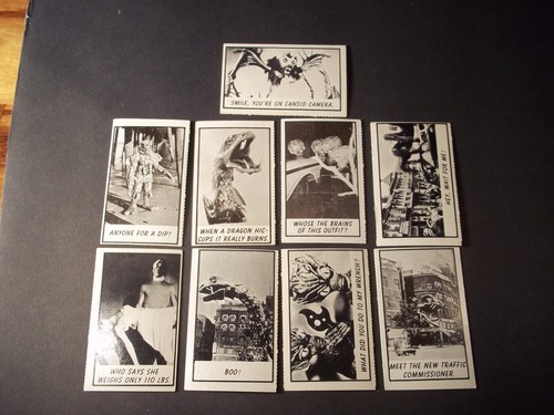 1963 topps monster laffs midgees 9 Different VG+ EX Grade Lot | eBay