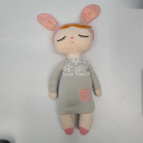 Metoo Baby Doll Plush Stuffed Animal 13” Bunny Ears | eBay
