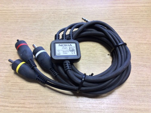 53 x New Genuine Original Nokia TV Audio Video Cable CA 75U CA75U N95 ...