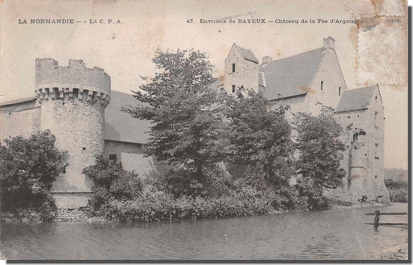 CPA 14 - Approx. de Bayeux - Castle Of La Fée D 'D' Argouges | eBay