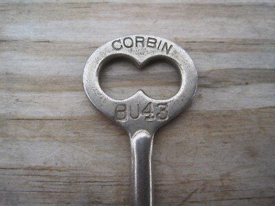 one CORBIN Door Mortise Lock signed Skeleton key # bu43 | eBay