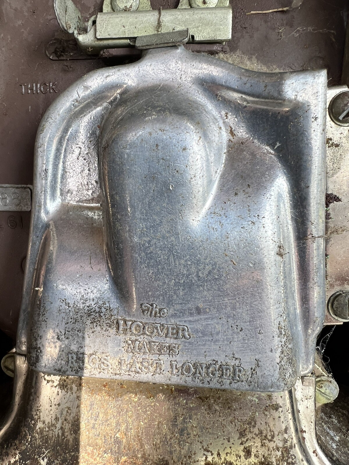 Hoover Upright Vacuum Cleaner Model 61 1950s extra bags included Yes ...