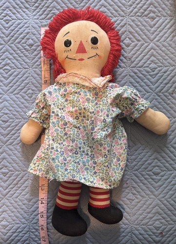 Vintage Raggedy Ann Doll, 16-inch Annabelle | eBay