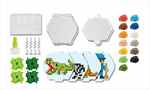 Megahouse QIXELS Design Theme Set Animal World Craft 1200pcs 13color ...