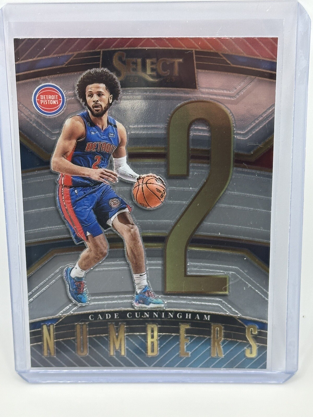 2022-23 Panini Select Numbers CADE CUNNINGHAM #3 NBA Detroit Pistons | eBay