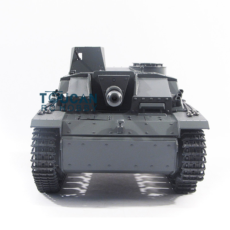 Almost Full Metal Mato 1/16 Stug III RC Tank KIT Infrared Barrel Recoil ...