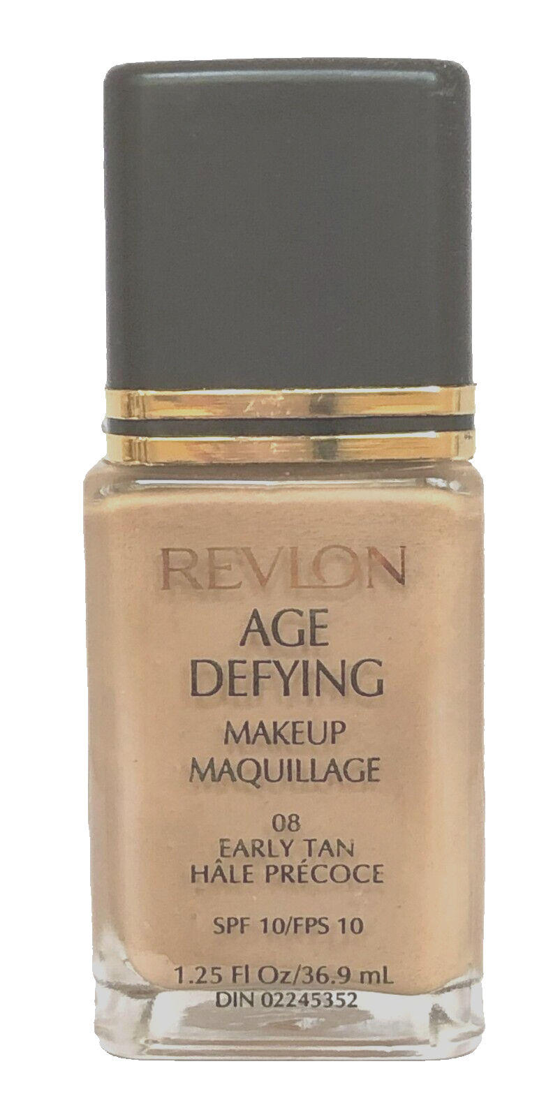Revlon Age Defying Makeup #08 EARLY TAN 1.25 0z, SPF 10 ~ (Discontinued ...