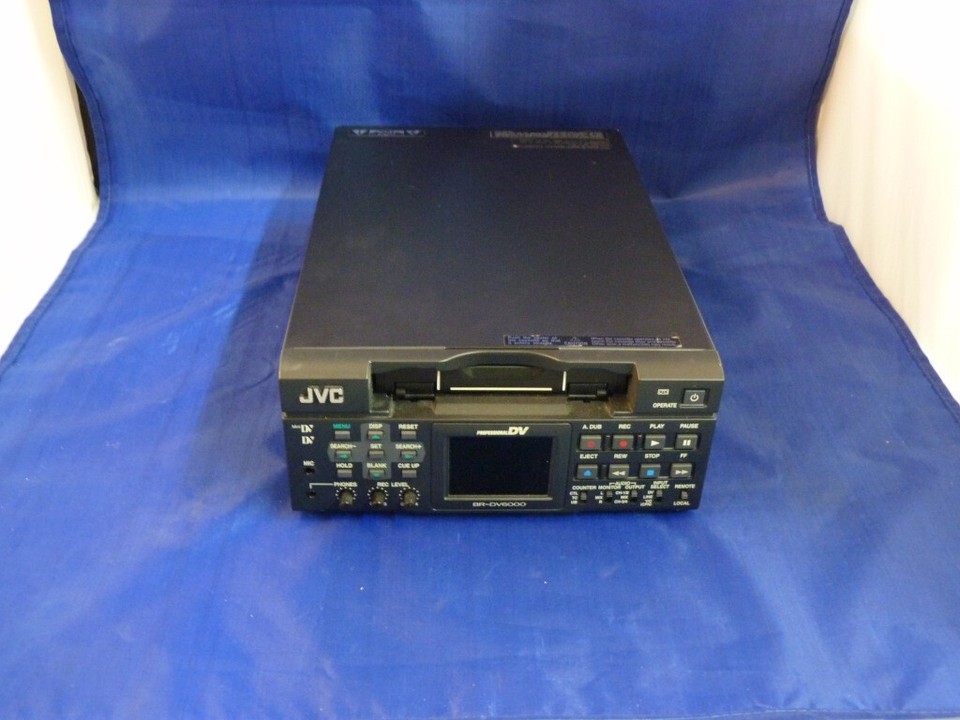 PLAY NTSC PAL DVCAM MiniDV Mini DV Tapes w/ JVC BR-DV6000U Player ...