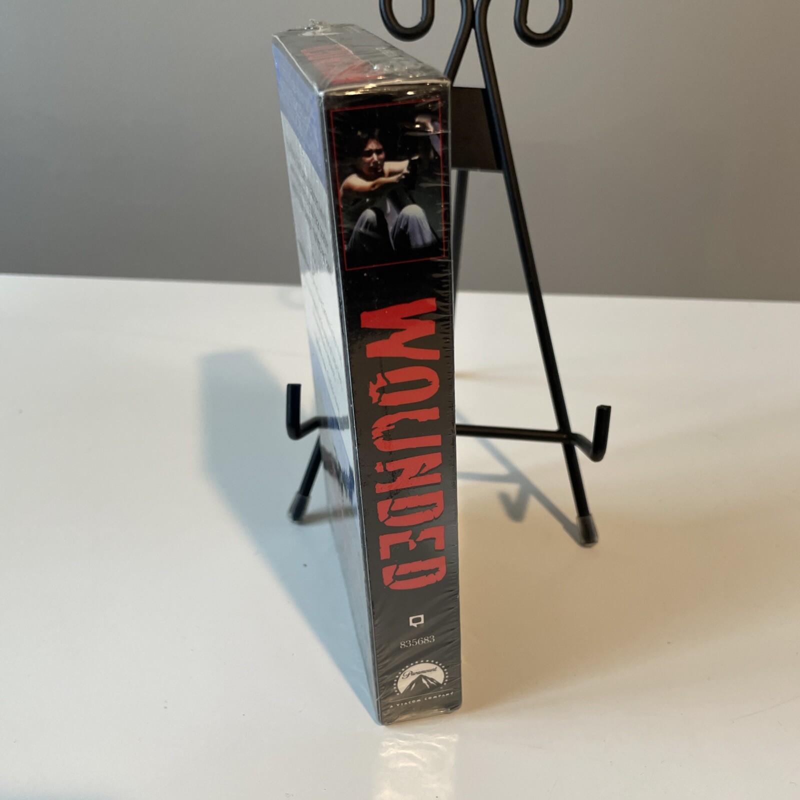 WOUNDED VHS PROMO DEMO SCREENER ACTION THRILLER PARAMOUNT 1998 Sealed ...