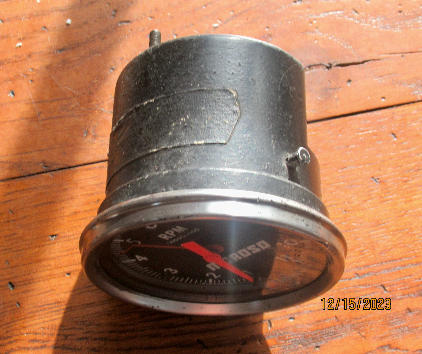 Vintage MOROSO JONES & Cable Drive 11K Memory Tachometer 69 CAMARO ...