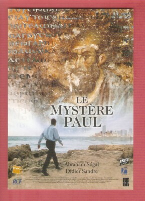Abraham SEGAL carte postale CINEMA film LE MYSTERE PAUL (sur Saül de ...
