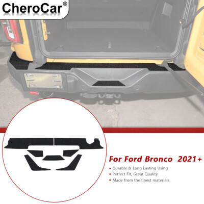 Rear Bumper Anti-scratch Protection Sticker for Ford Bronco 2021 ...