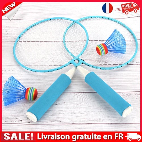 Badminton Racket Set Solid with Shuttlecocks for Kids Indoor and ...