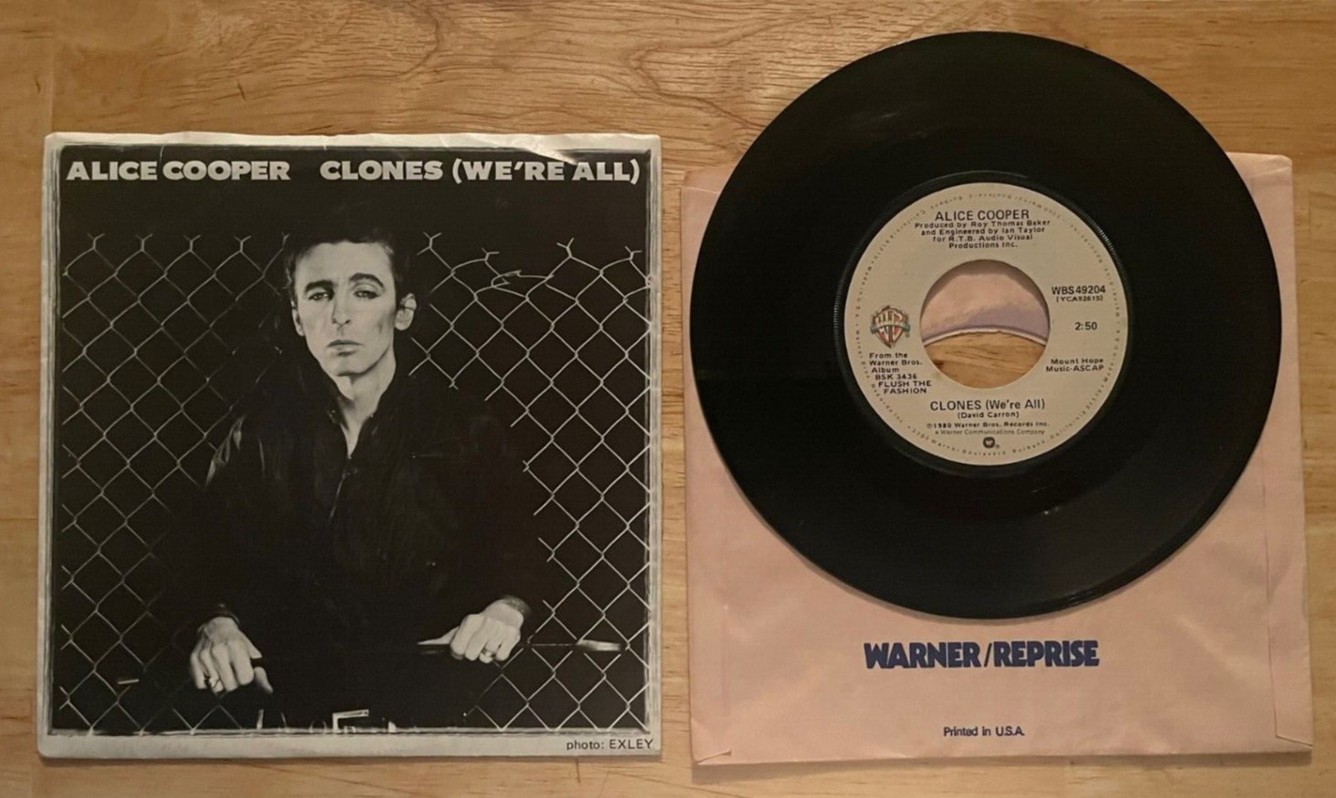 45 7" SP ALICE COOPER CLONES | eBay