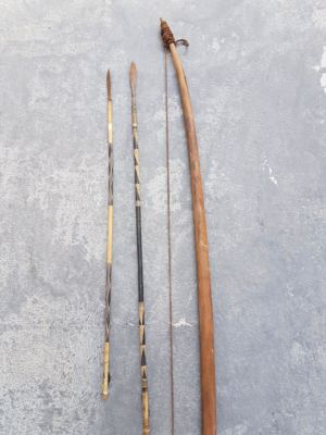 bow and 2 arrows.arc et 2 flèches kamba from eastern kenya | eBay UK