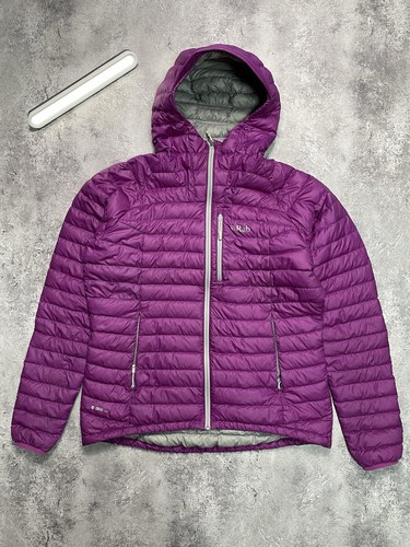 Rab Microlight Alpine Purple Nikwax Pertex Down Lightweight Puffer ...