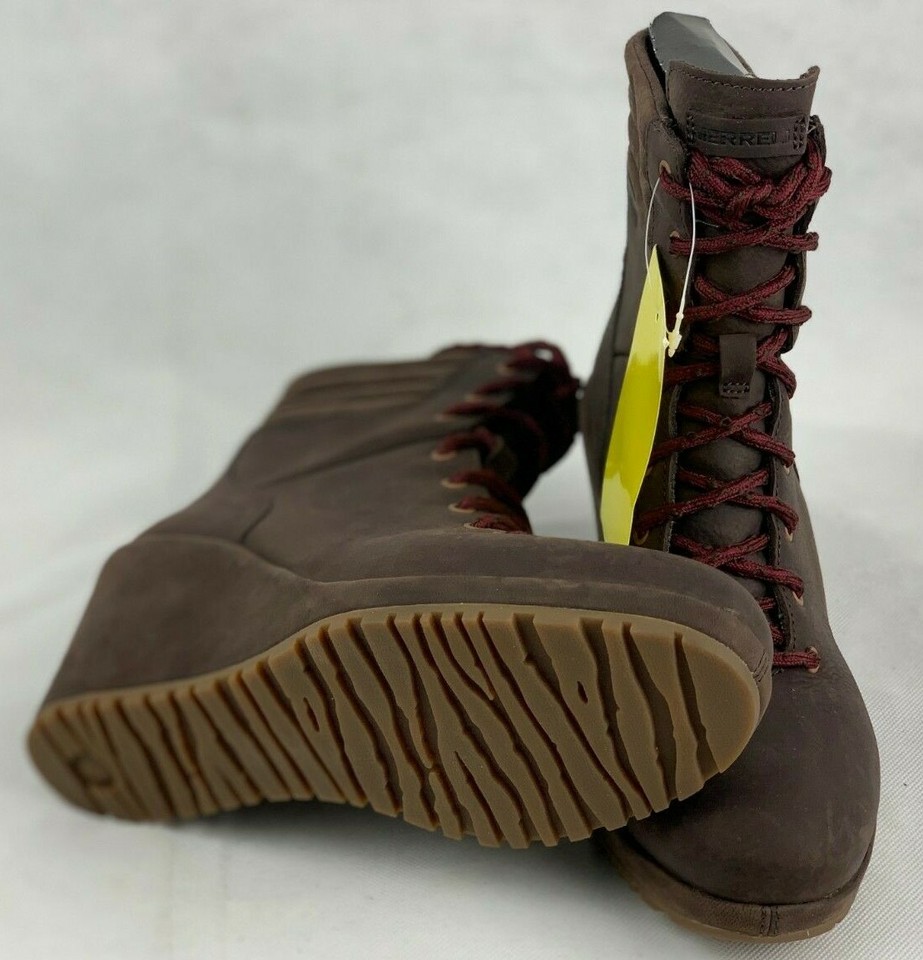 New Merrell "Tremblant Wedge Boot WP" Women's Size 7 Wedge Boots ...