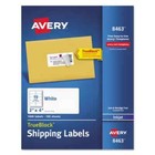 Avery Shipping Labels with TrueBlock Technology Inkjet 2 x 4 White 1000 ...