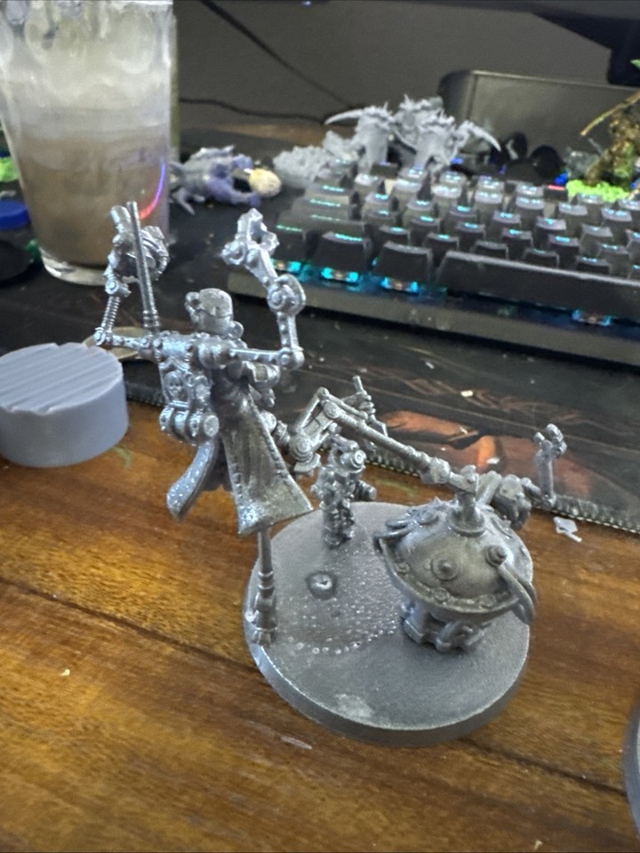 Warhammer 40k Adeptus Mechanicus Sydonian Skatros X3 Primed Custom Art ...