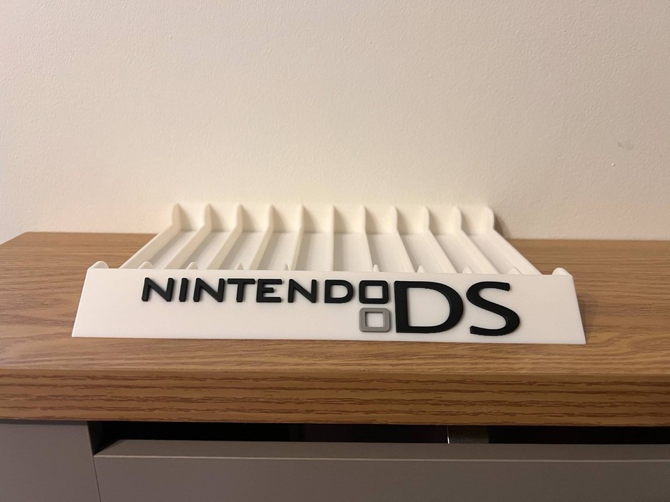 Nintendo DS 8 & 10 Game Case Holder Display Stand Rack for DSi ...